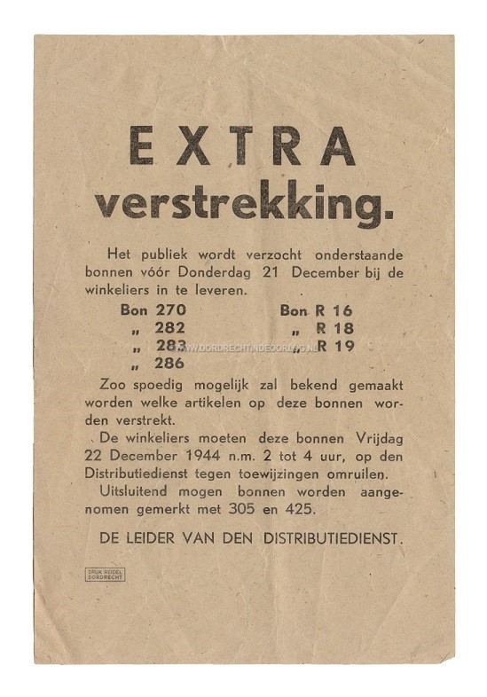 Overige documenten met betrekking tot Dordrecht tijdens de Tweede Wereldoorlog